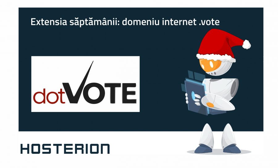Domeniu internet .vote – extensia săptămânii – Blogul Hosterion